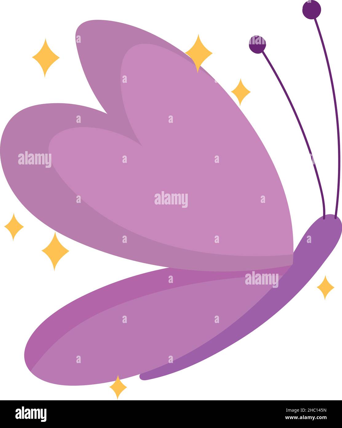 pink butterfly icon Stock Vector Image & Art - Alamy