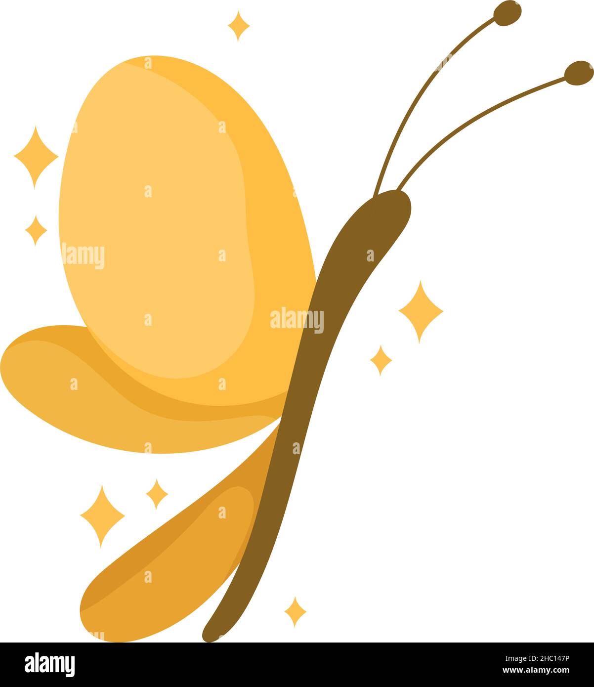 flying butterfly icon Stock Vector Image & Art - Alamy