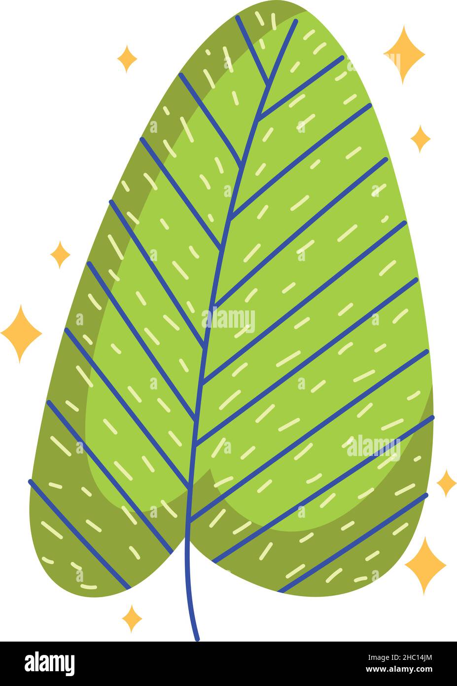leaf cartoon icon Stock Vector Image & Art - Alamy