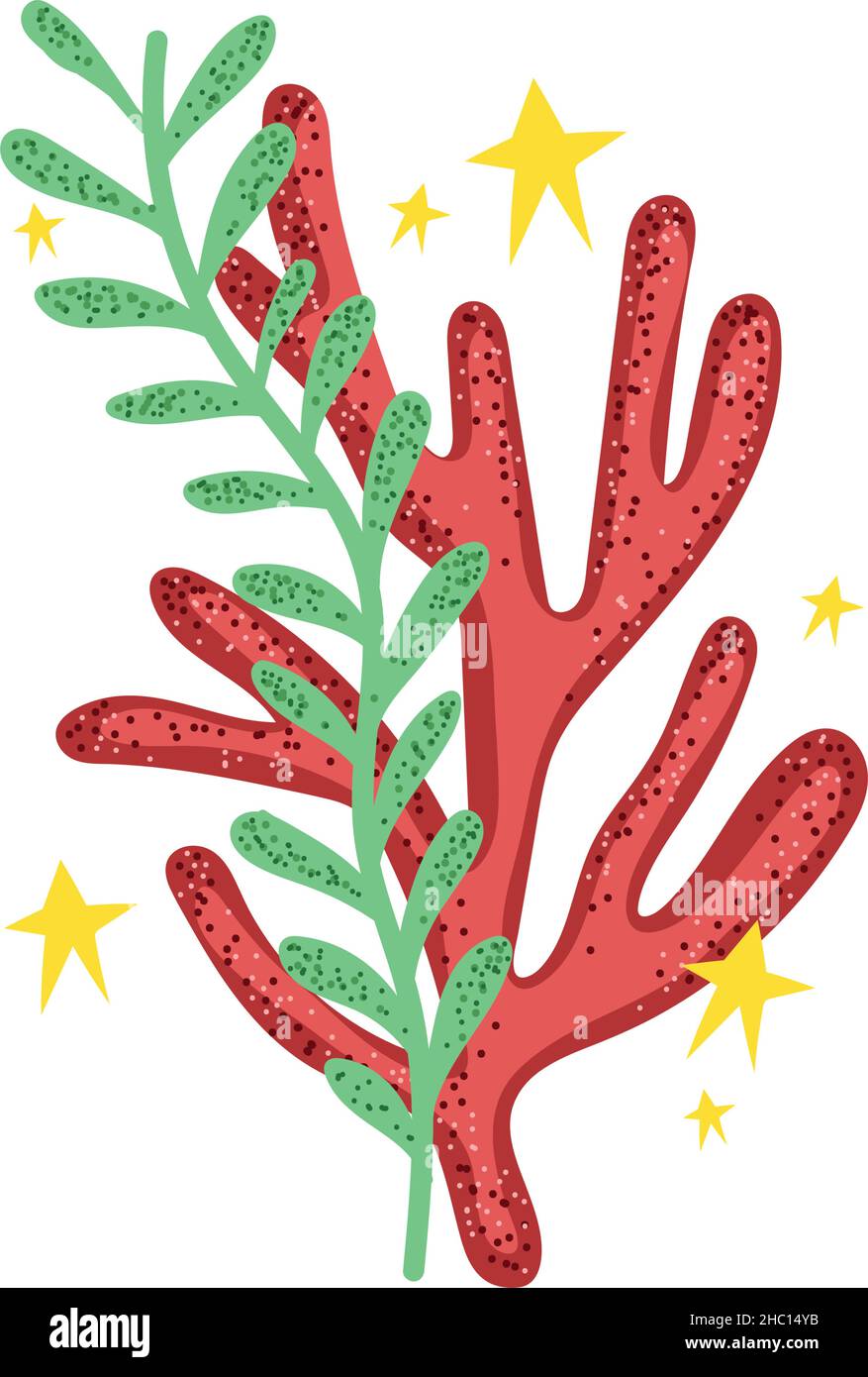 Template coral reef tropical Stock Vector Images - Alamy