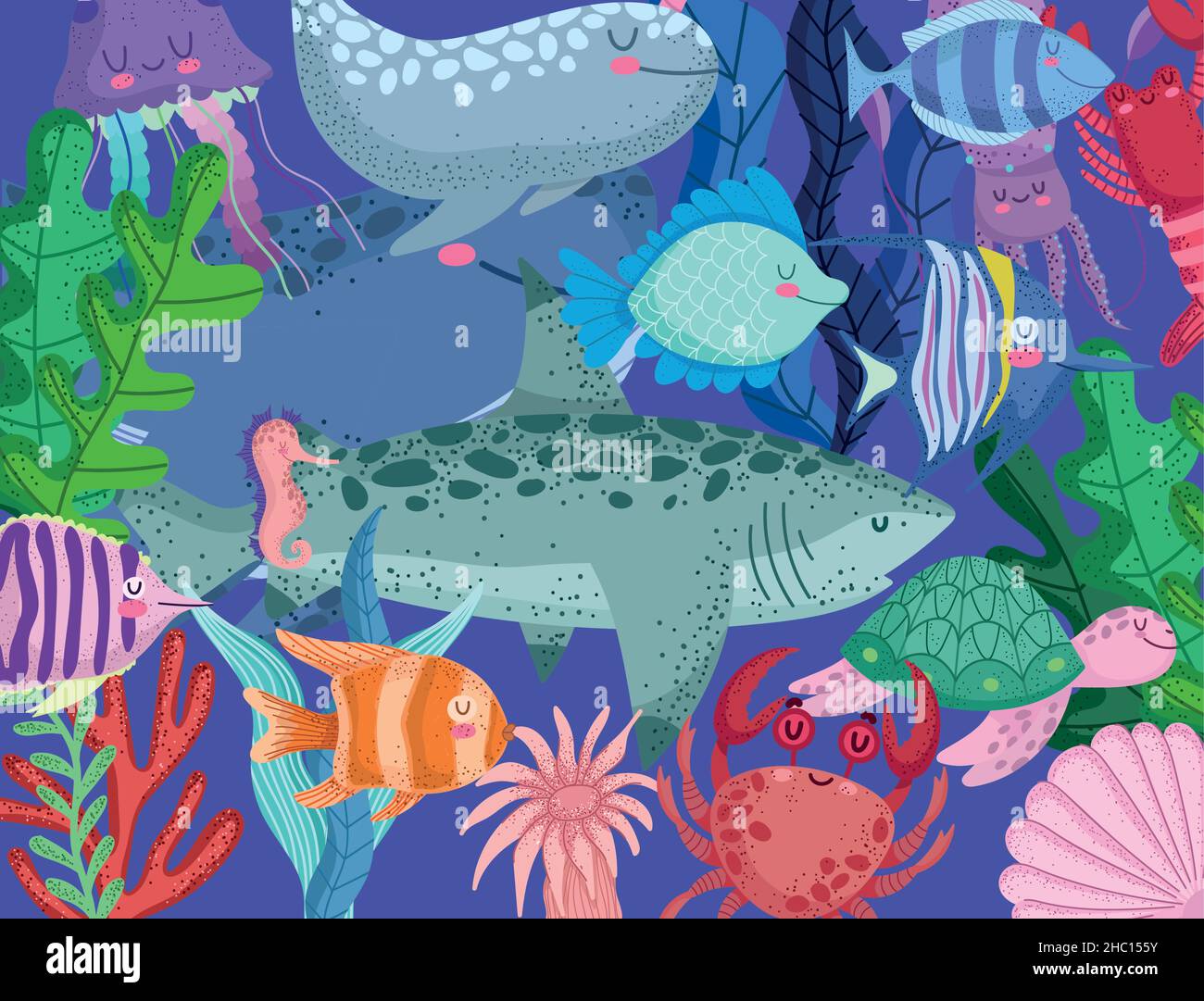 under the sea Stock Vector Image & Art - Alamy