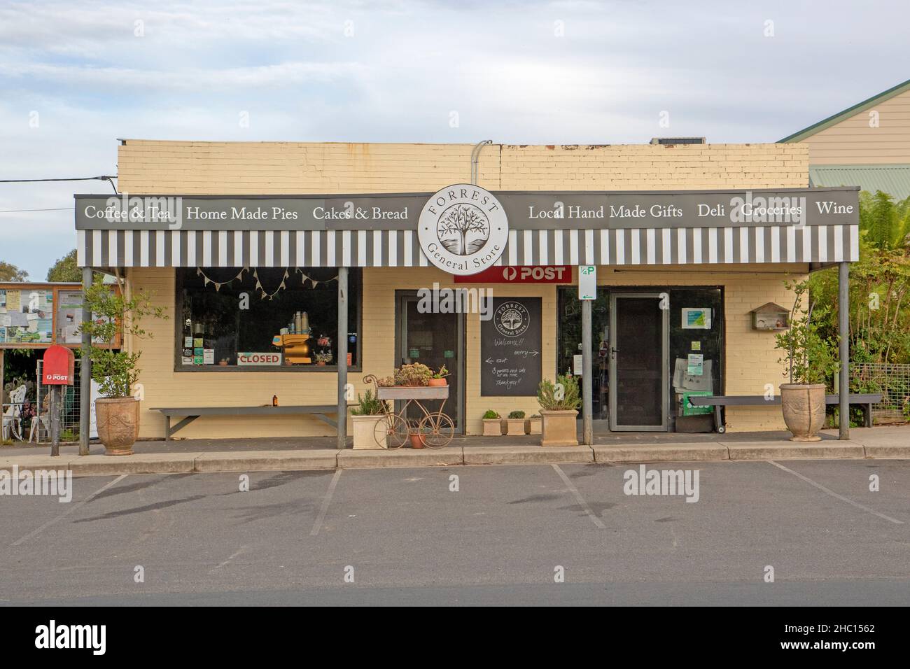 Forrest General Store Stock Photo - Alamy