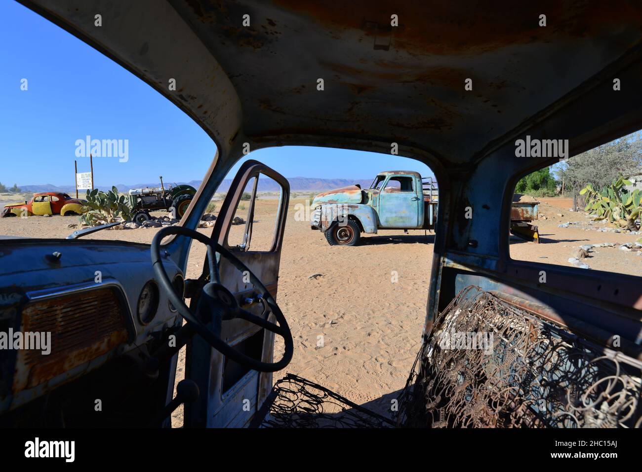 old car in Namibia Stock Photo - Alamy