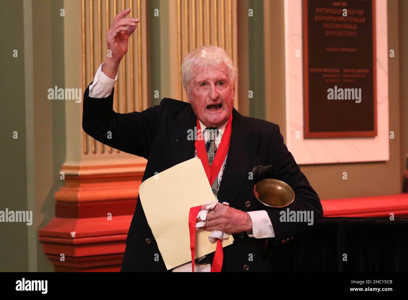 Sydney, Australia. 23rd December 2021. After a smoking ceremony, the ...