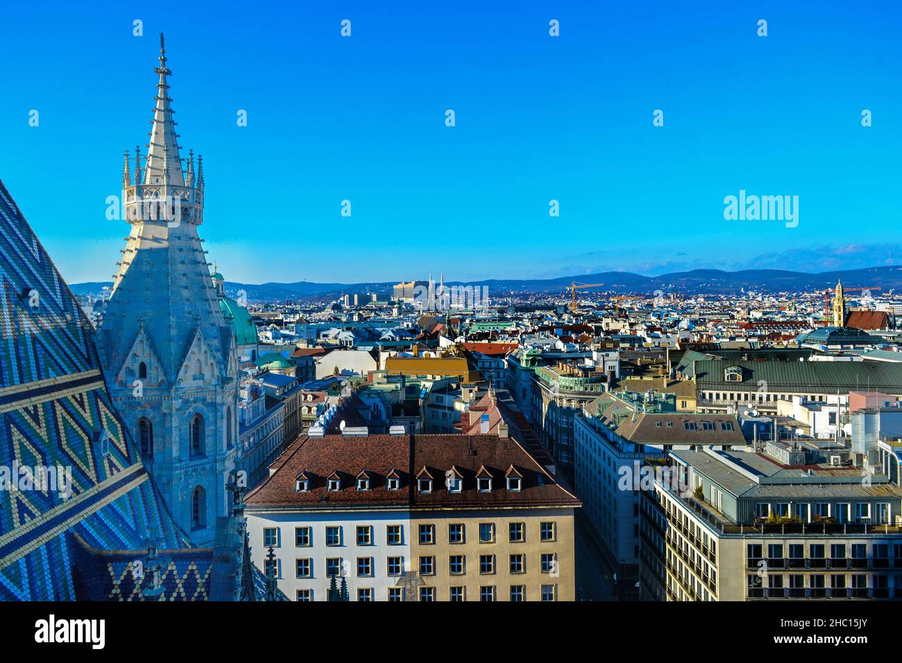 Panorama vienna austria hi-res stock photography and images - Alamy