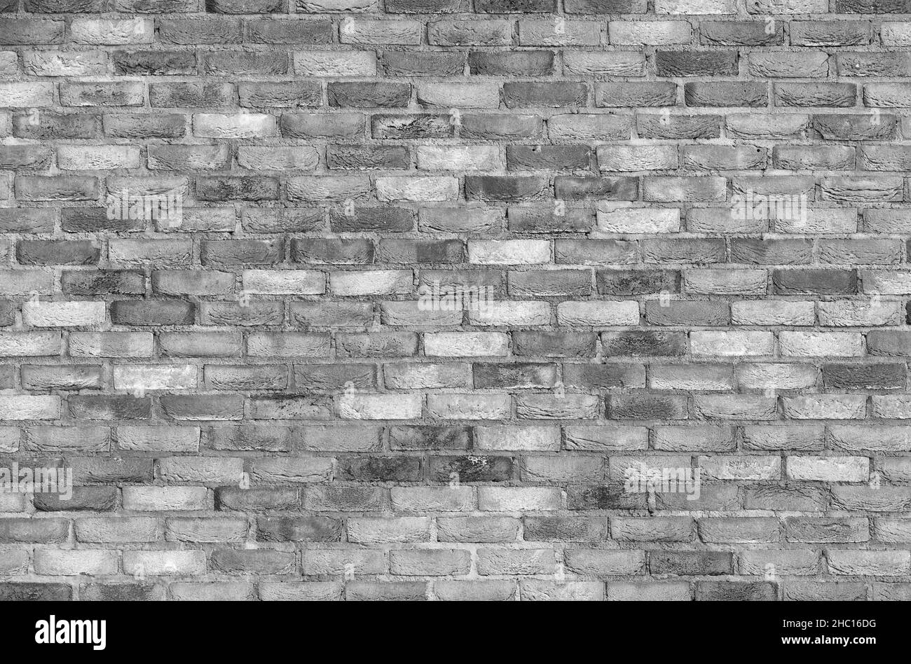 Grungy old gray brick wall, background photo texture Stock Photo - Alamy