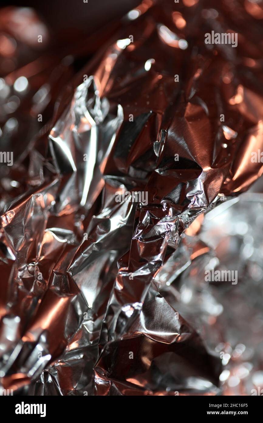 Aluminum paper close up abstract modern background high quality big ...