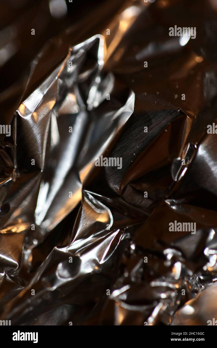 Aluminum paper close up abstract modern background high quality big ...