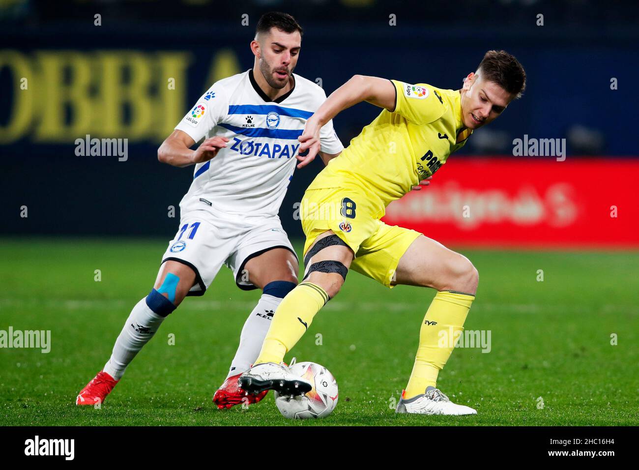21th December 2021; Estadio La Ceramica, Vila Real, Spain; La Liga ...