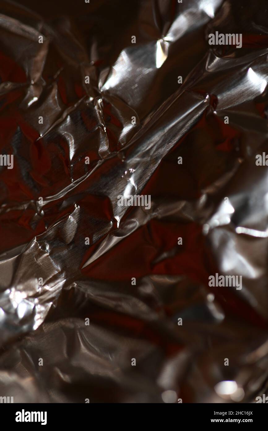 Aluminum paper close up abstract modern background high quality big ...