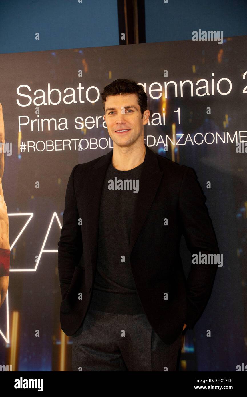 Italy, Milan, december 22, 2021 photocall of the TV show "Danza Con Me ...