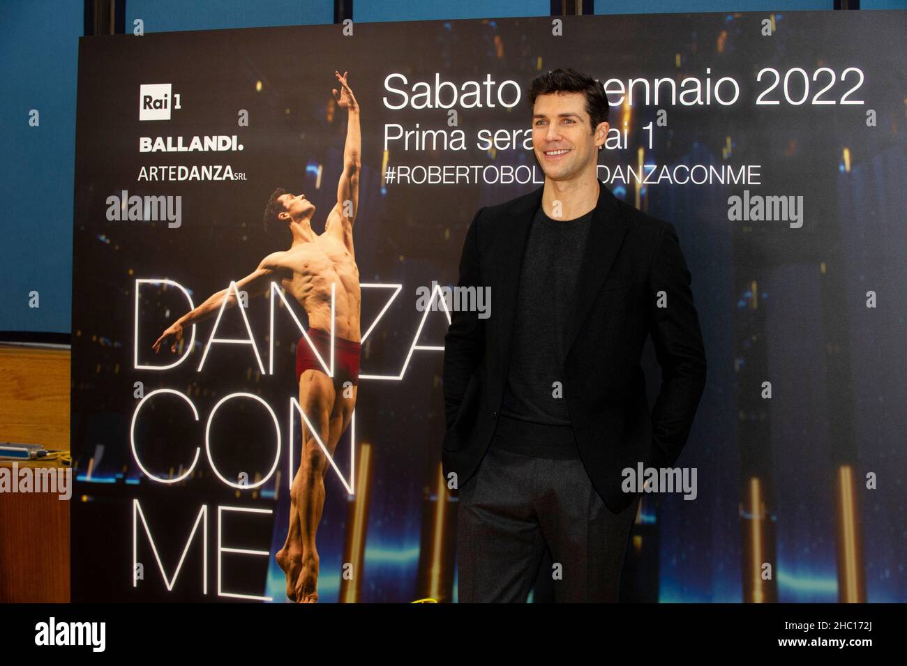 Italy, Milan, december 22, 2021 photocall of the TV show "Danza Con Me ...