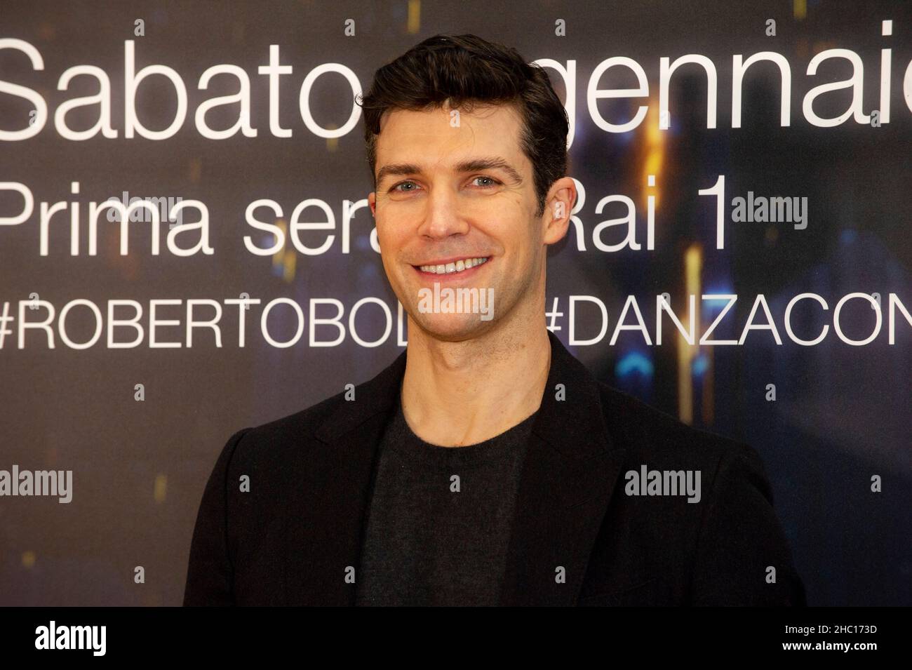 Italy, Milan, december 22, 2021 photocall of the TV show "Danza Con Me ...