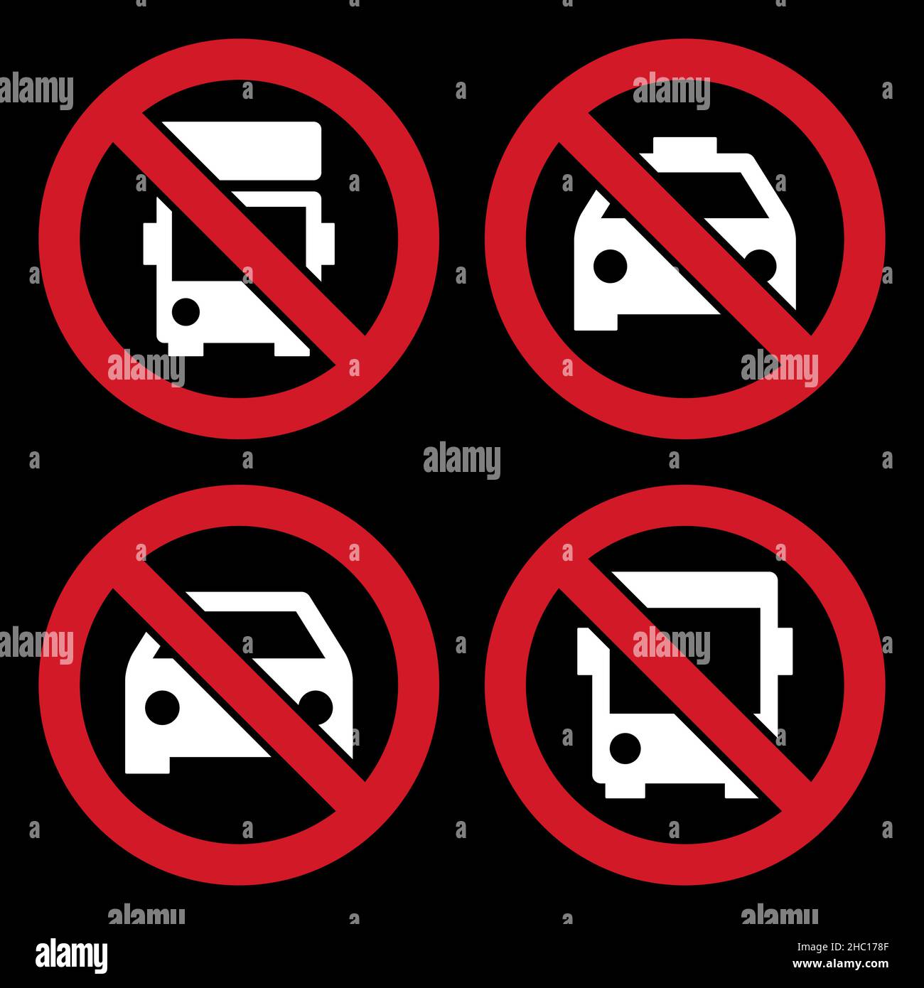No taxi sign hi-res stock photography and images - Alamy