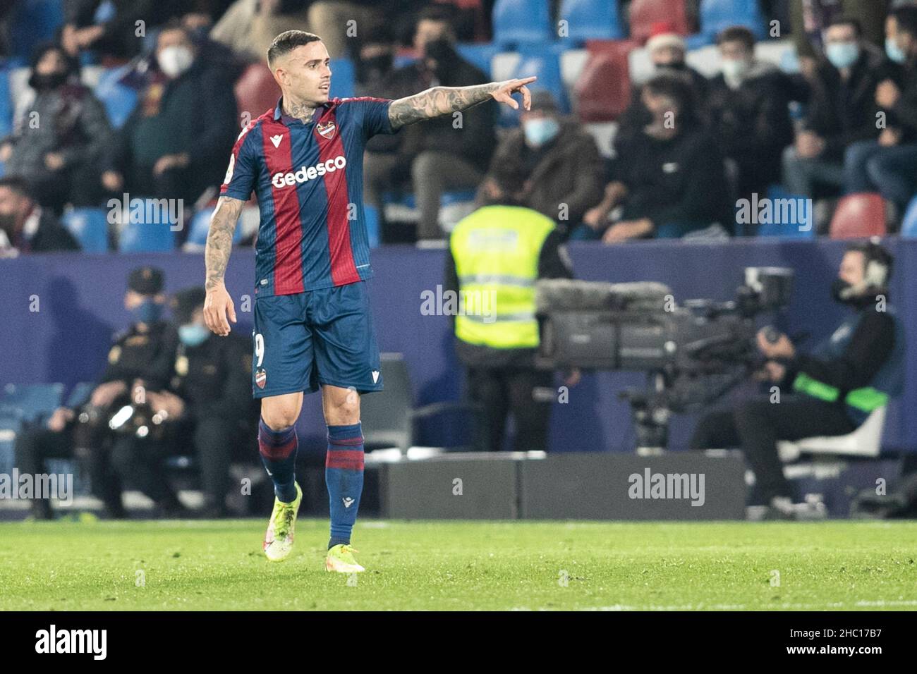 20th December 2021; Estadio Ciutat de Valencia, Valencia, Spain; La ...