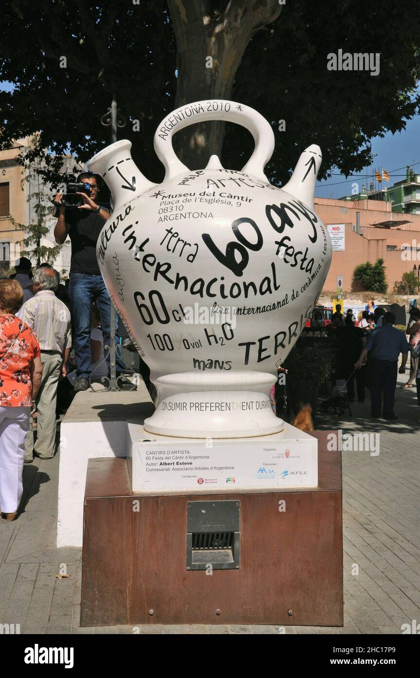 International Fair of Ceramics and Pottery in Argentona in the Maresme ...