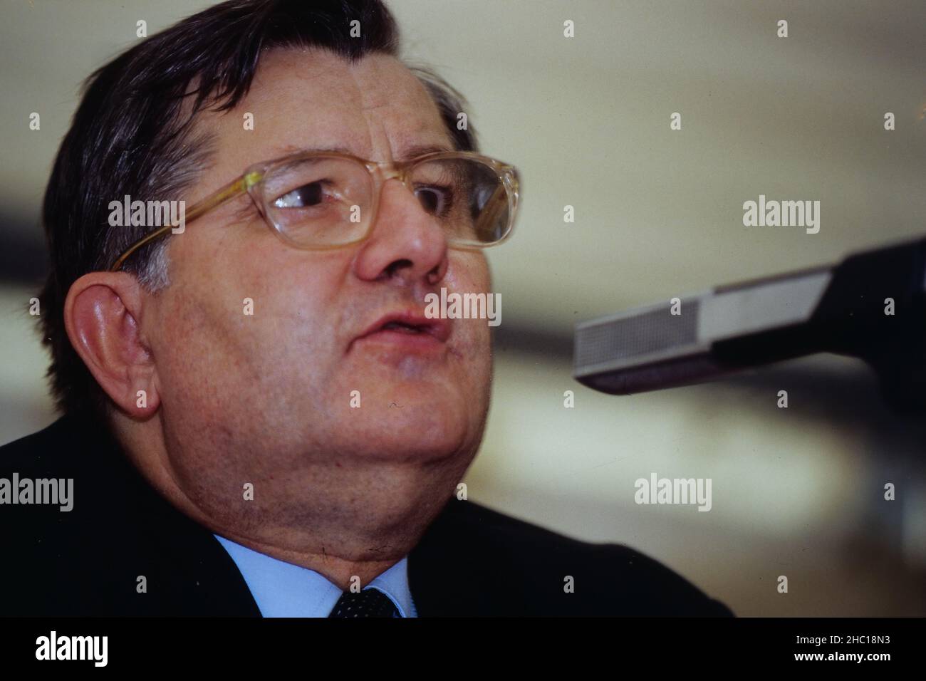 French biologist, botanist and pharmacist Jean-Marie Pelt signs book in ...