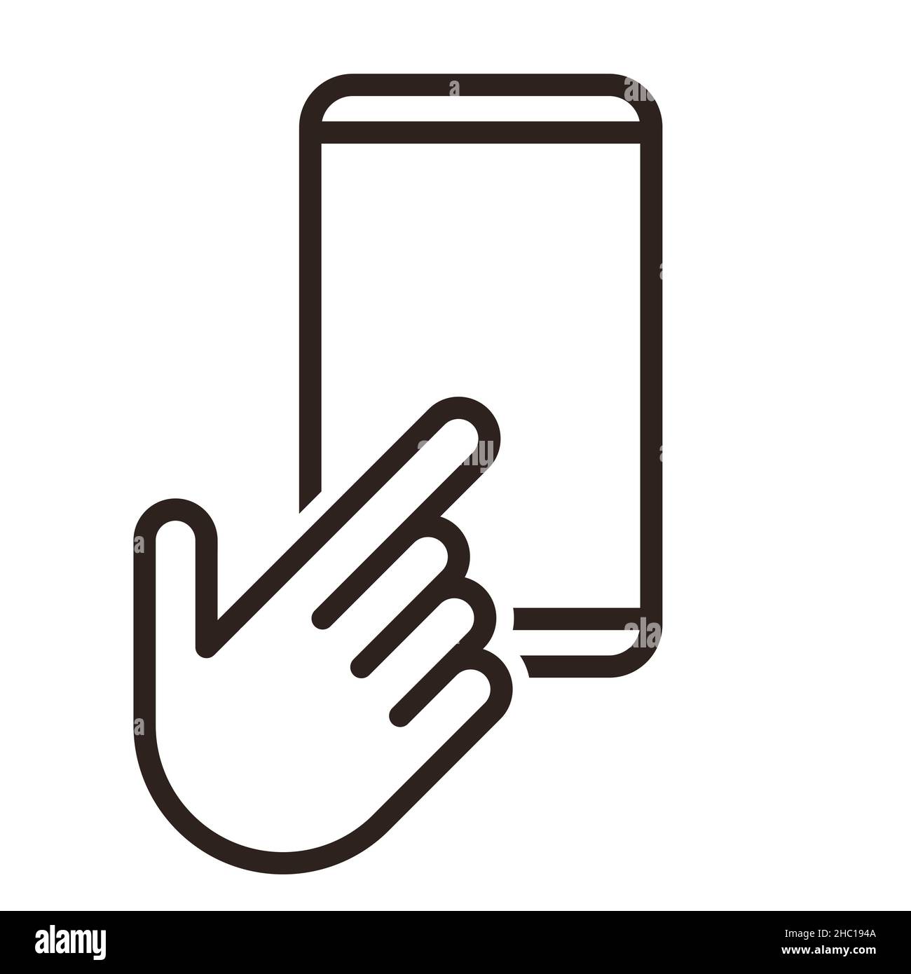 Hand on mouse arrow hi-res stock photography and images - Alamy