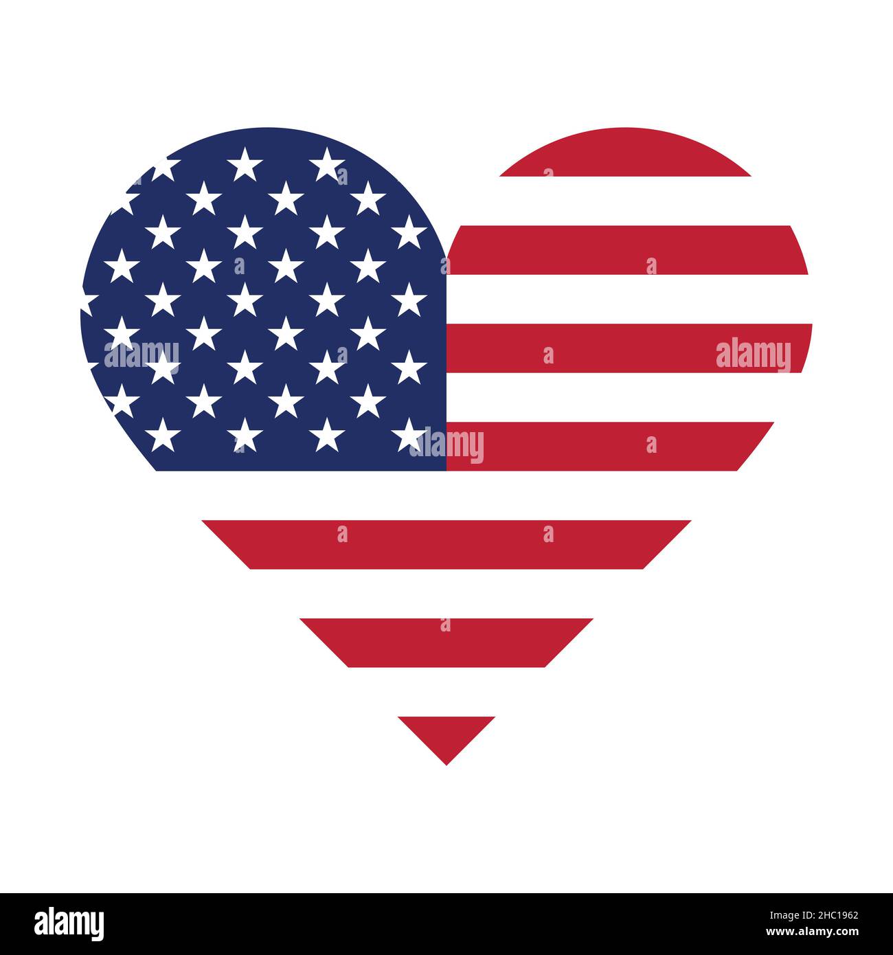 American usa america flag pictogram hi-res stock photography and images ...