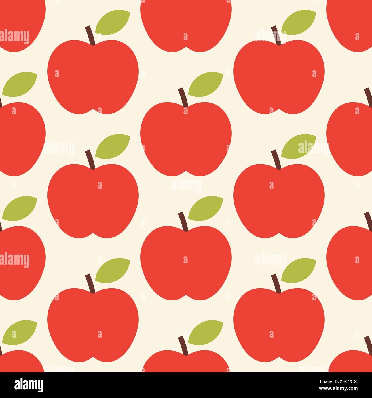 Apple pattern hi-res stock photography and images - Alamy