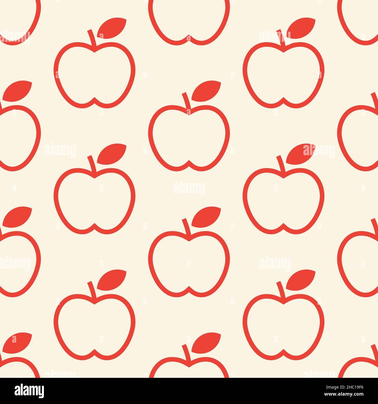 Apple pattern. Apple seamless background Stock Photo - Alamy