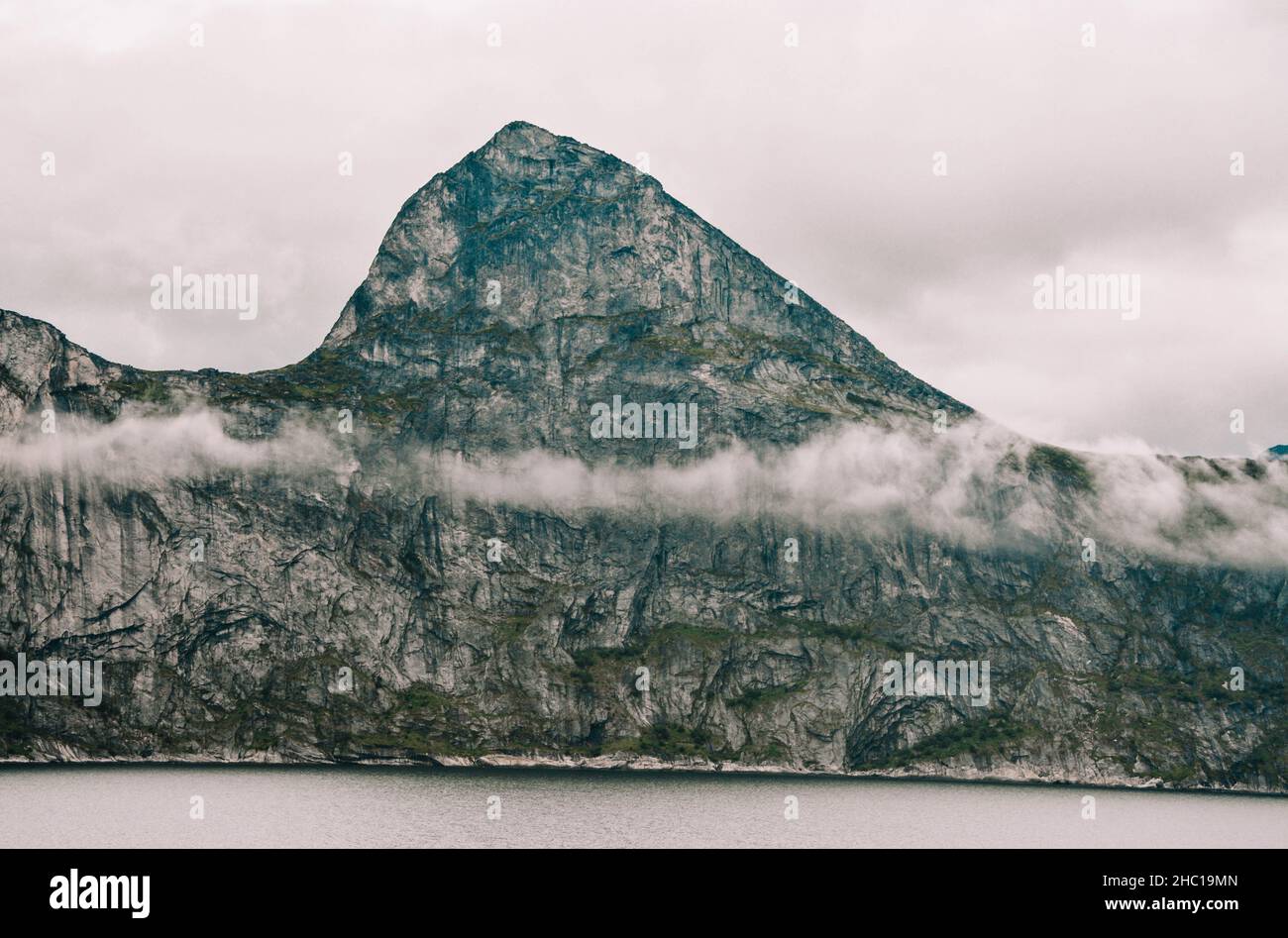 View from Mountain in Norway Stock Photo - Alamy