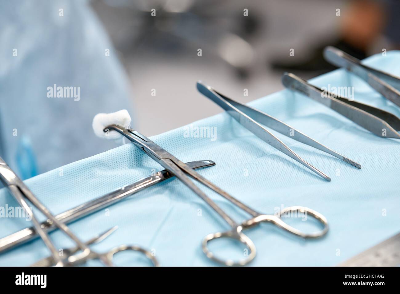 Scrub nurse preparing surgical instruments hi-res stock photography and ...