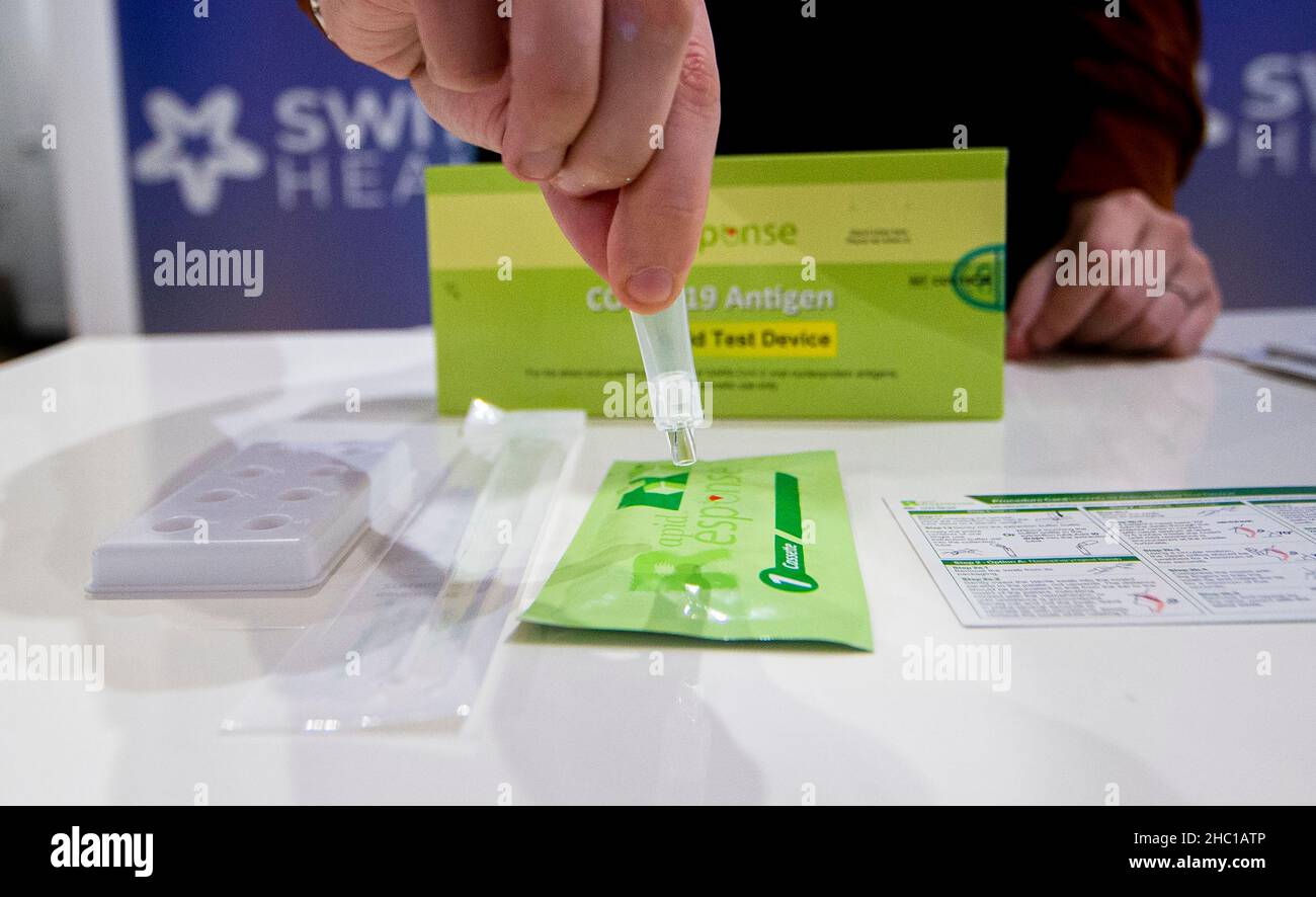 Covid 19 rapid testing sites hi-res stock photography and images - Alamy