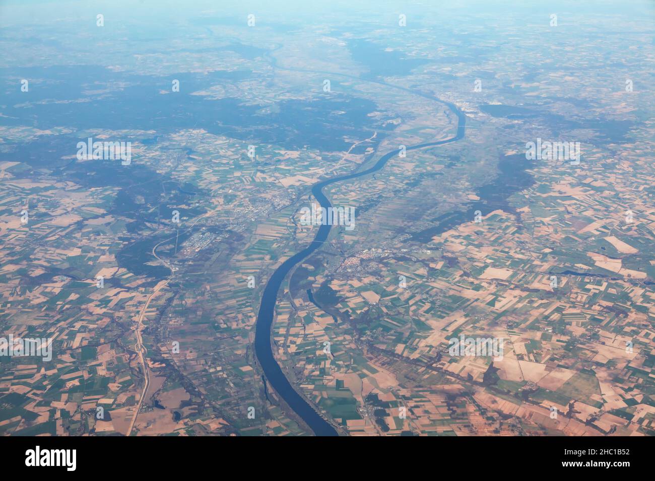 Terrain and transportation map hi-res stock photography and images - Alamy