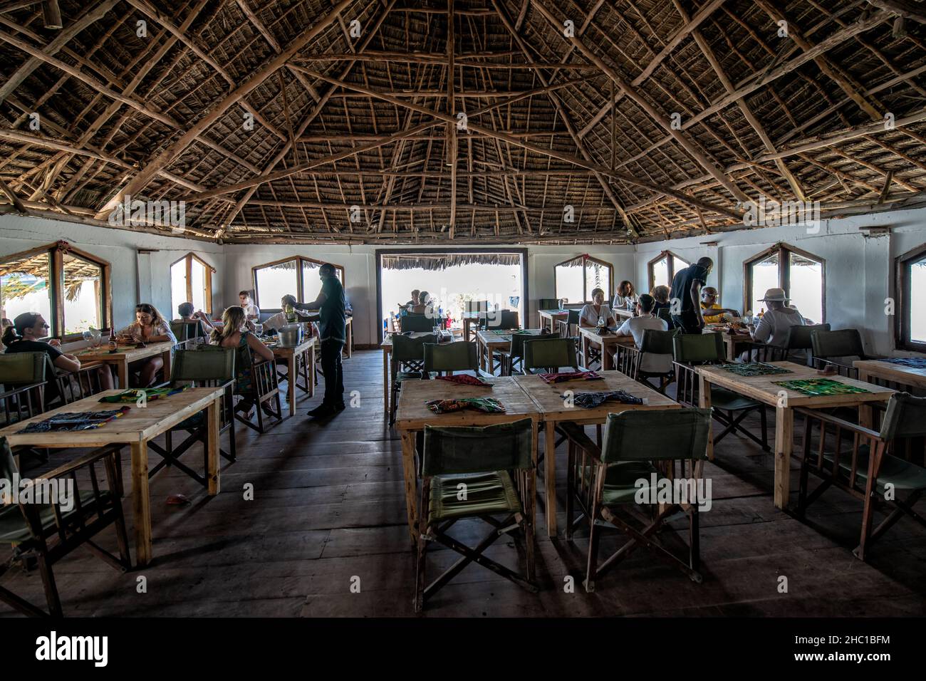 Pingwe Beach in Zanzibar Stock Photo - Alamy