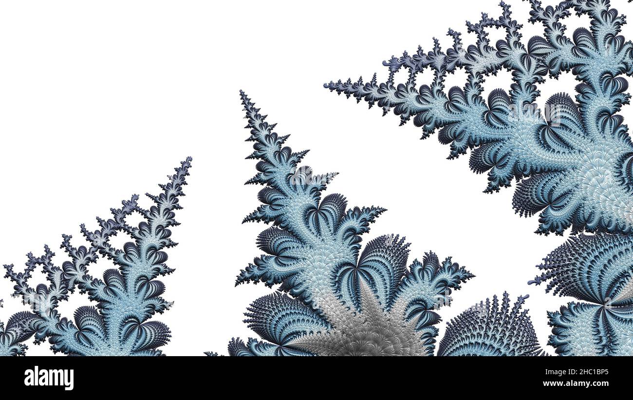 Color amazing fractal background pattern flower, different shapes and ...