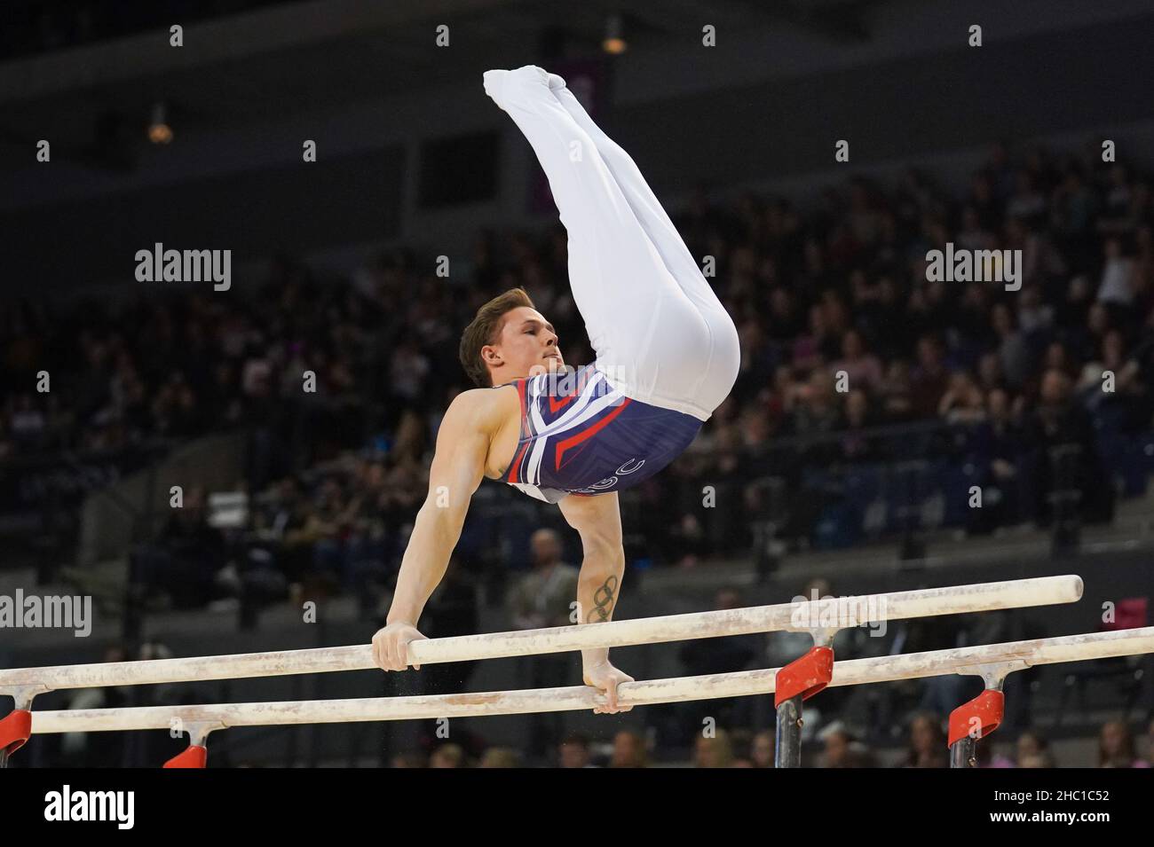 British Championships 2019.Senior all-around. Brinn Bevan Stock Photo ...