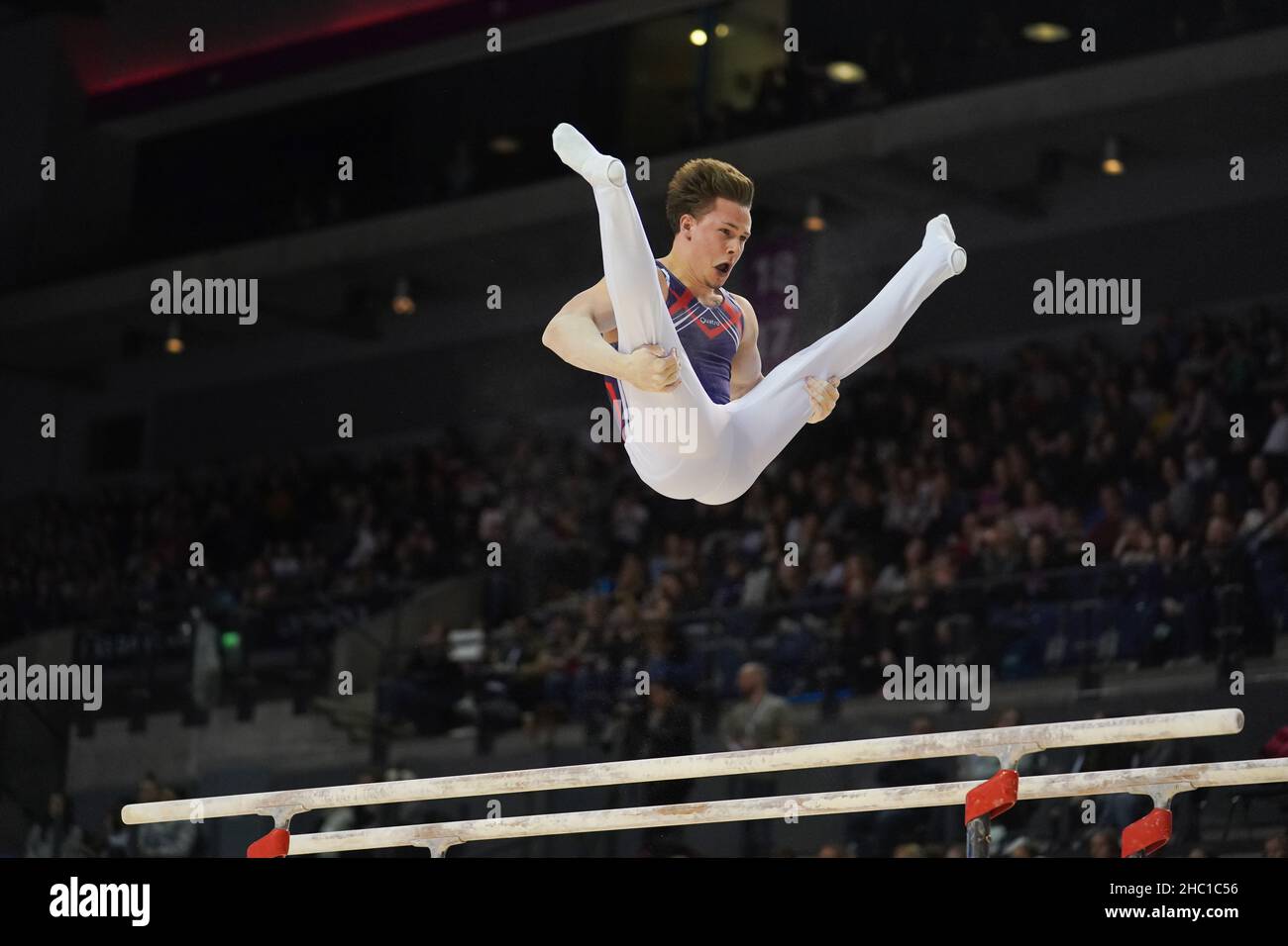 British Championships 2019. Senior all-around. Brinn Bevan Stock Photo ...