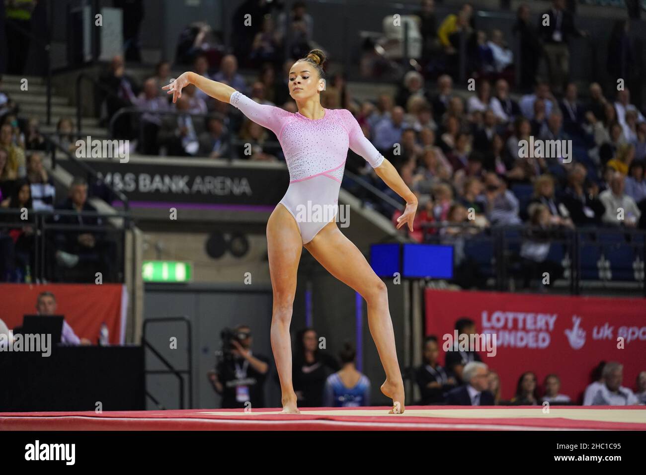 British Championships 2019. WAG Senior all-around. Georgia May-Fenton ...