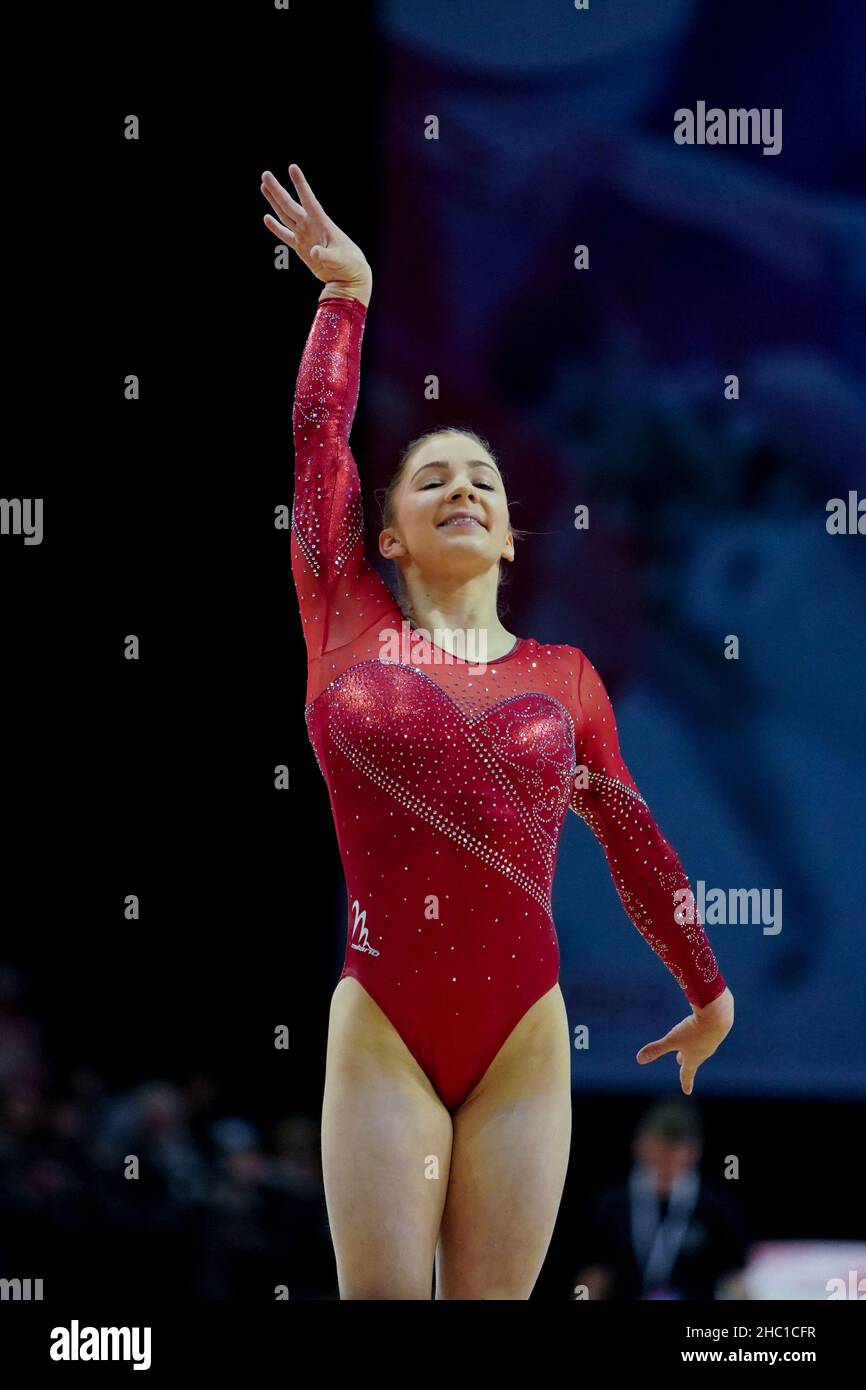 British Championships 2019. WAG Senior all-around. Kelly Simm Stock ...