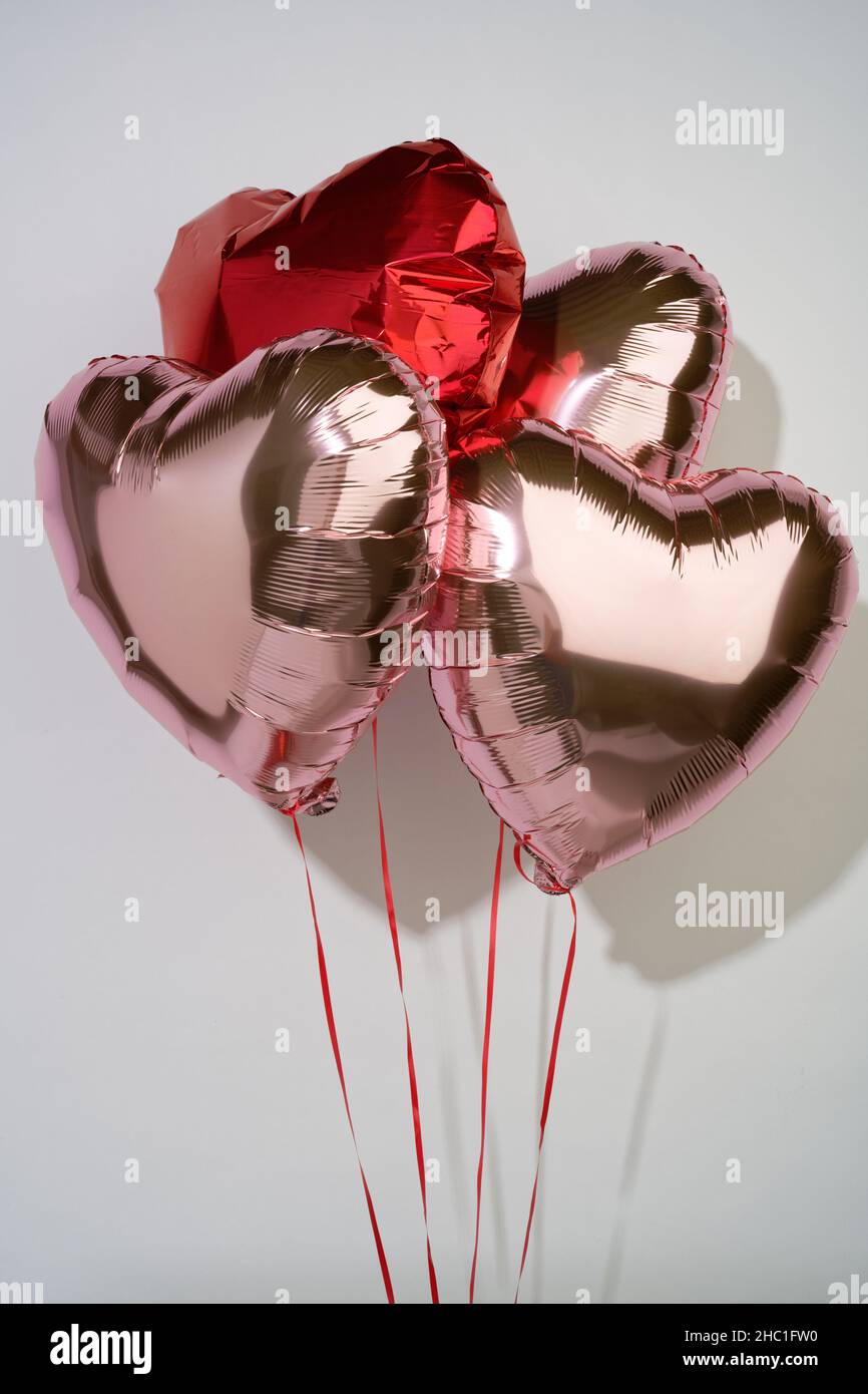 A set of heart shaped love tokens. A gift to show ones love for another ...