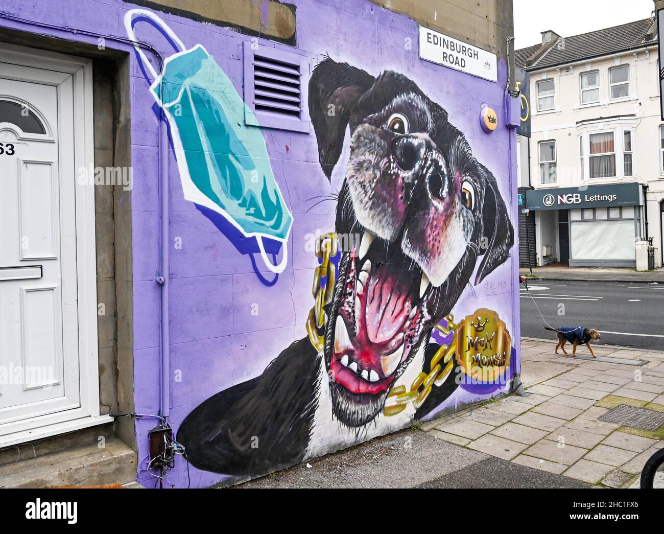 Brightons famous street art hi-res stock photography and images - Alamy