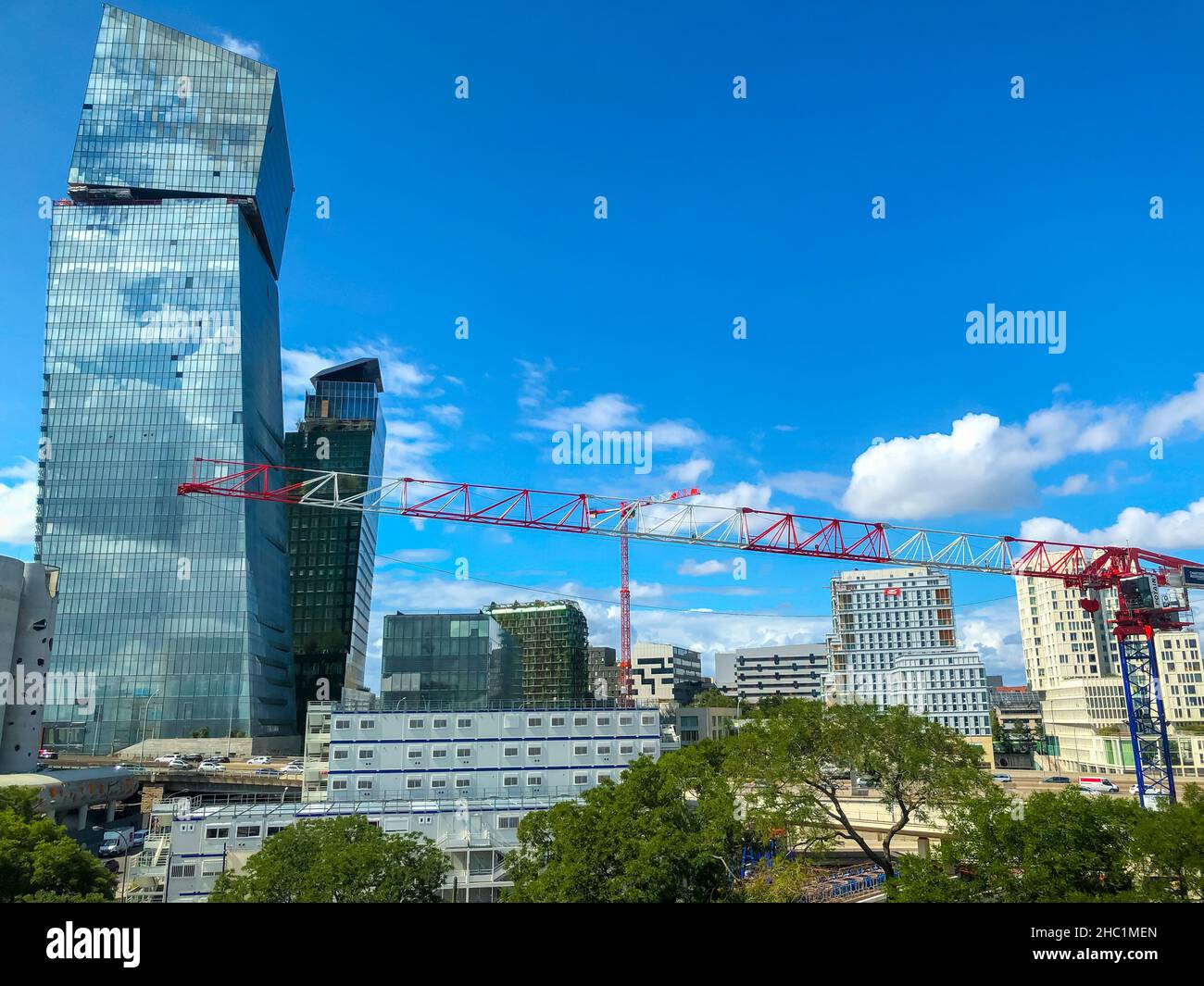 Paris, France, New Construction, Modern Architecture, Towers, 13th ...