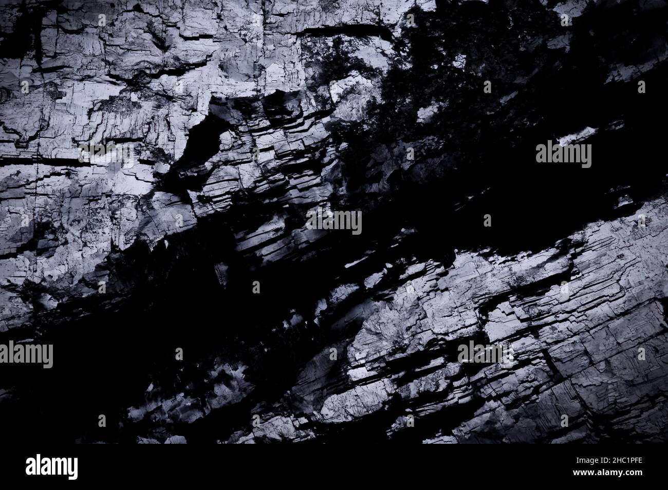 Galena specimen close-up macro detail semi-precious gemstone texture ...