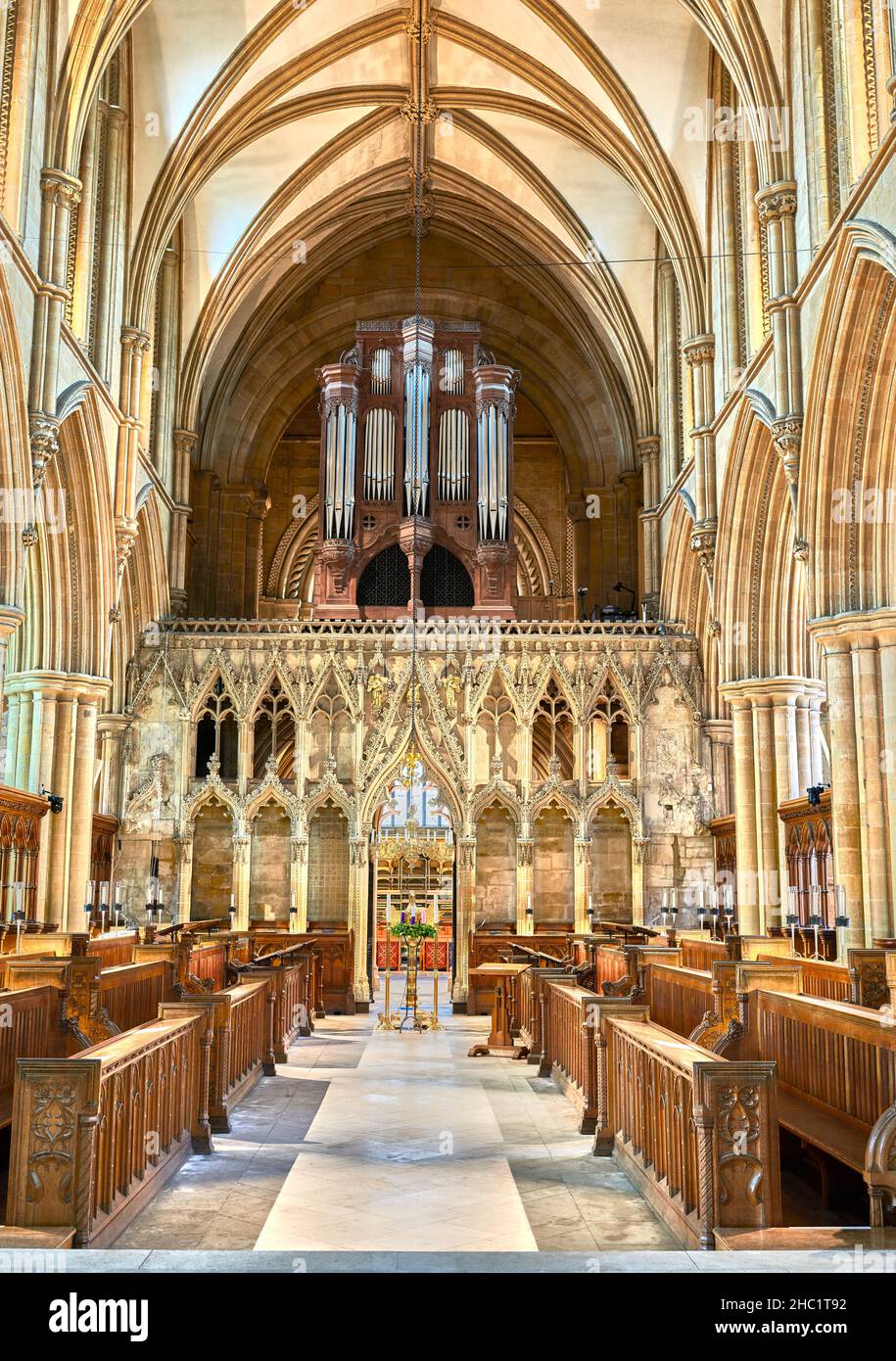 Southwell cathedral choir hi-res stock photography and images - Alamy