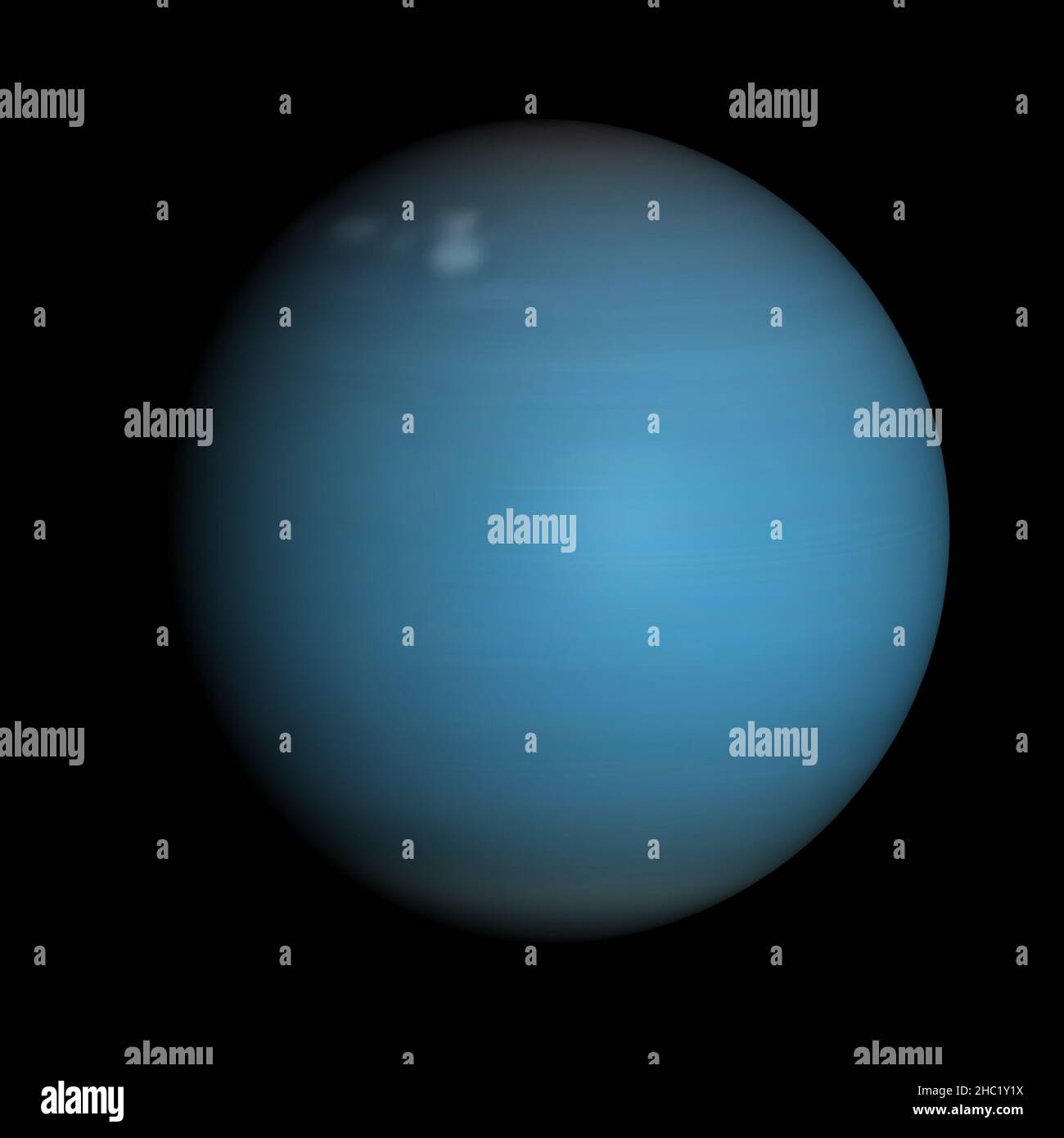 Uranus. Elements of this image furnished by NASA Stock Photo - Alamy