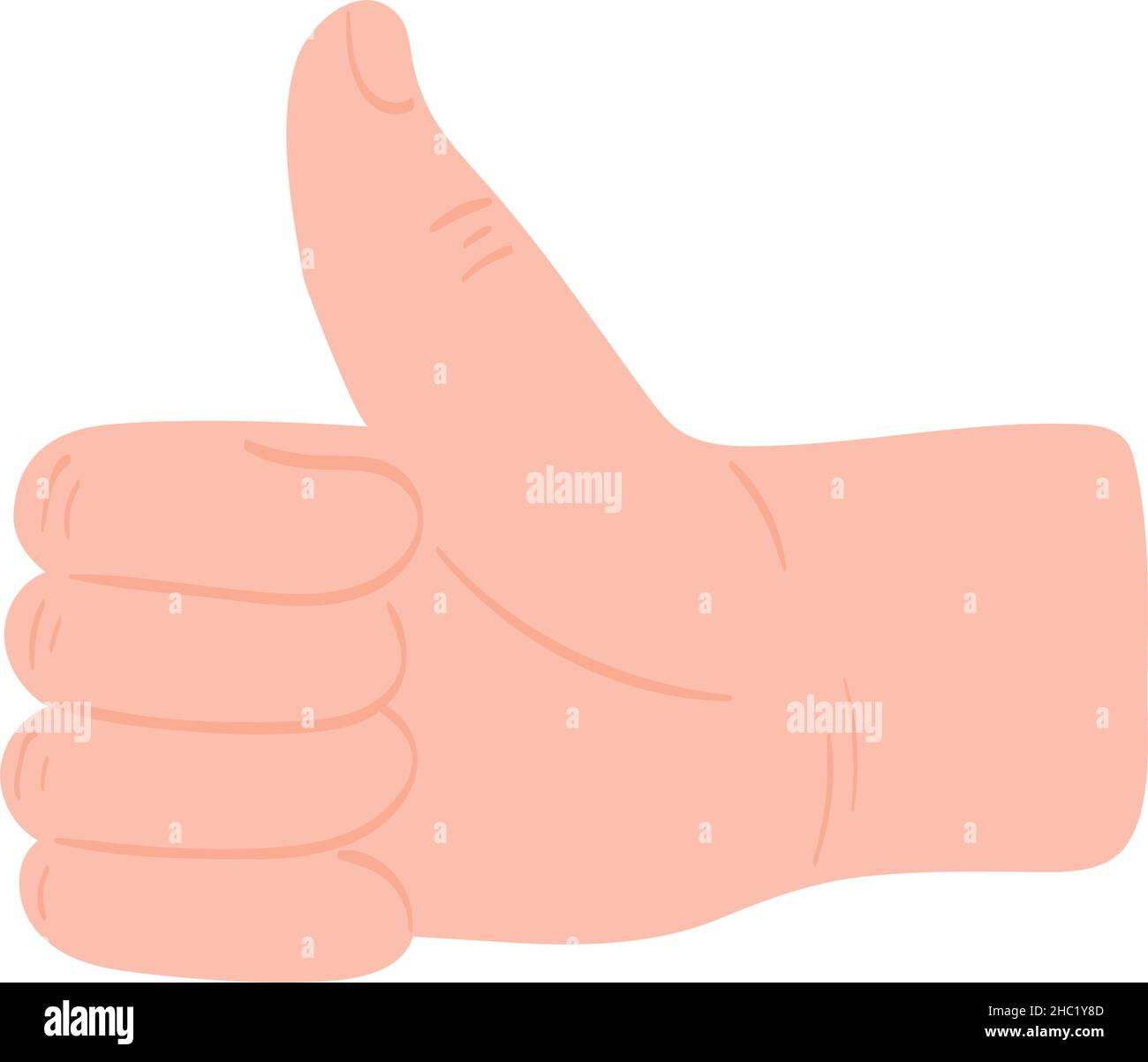 Body parts hand thumb Cut Out Stock Images & Pictures - Alamy