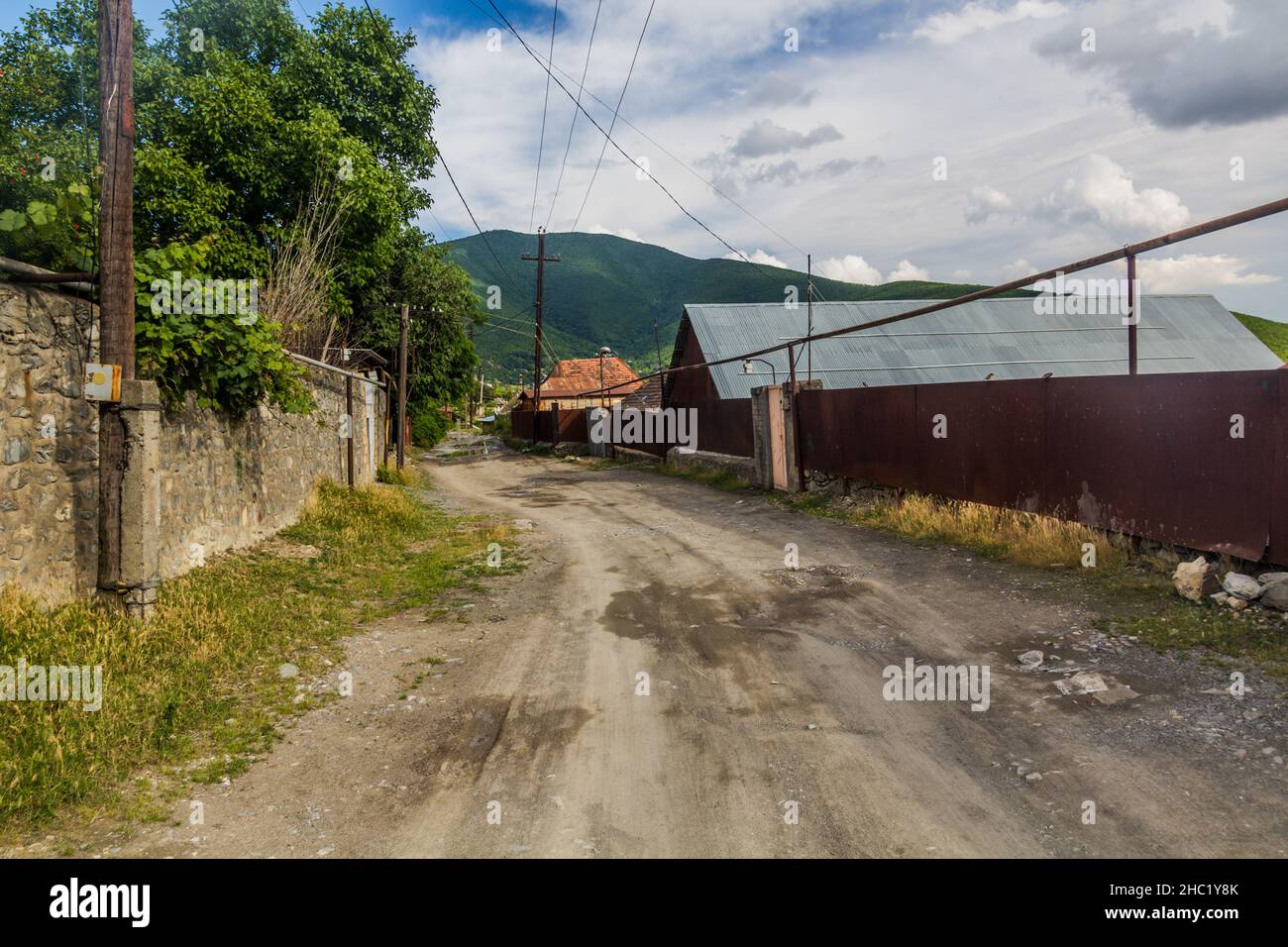 Sheki old architecture in town hi-res stock photography and images - Alamy
