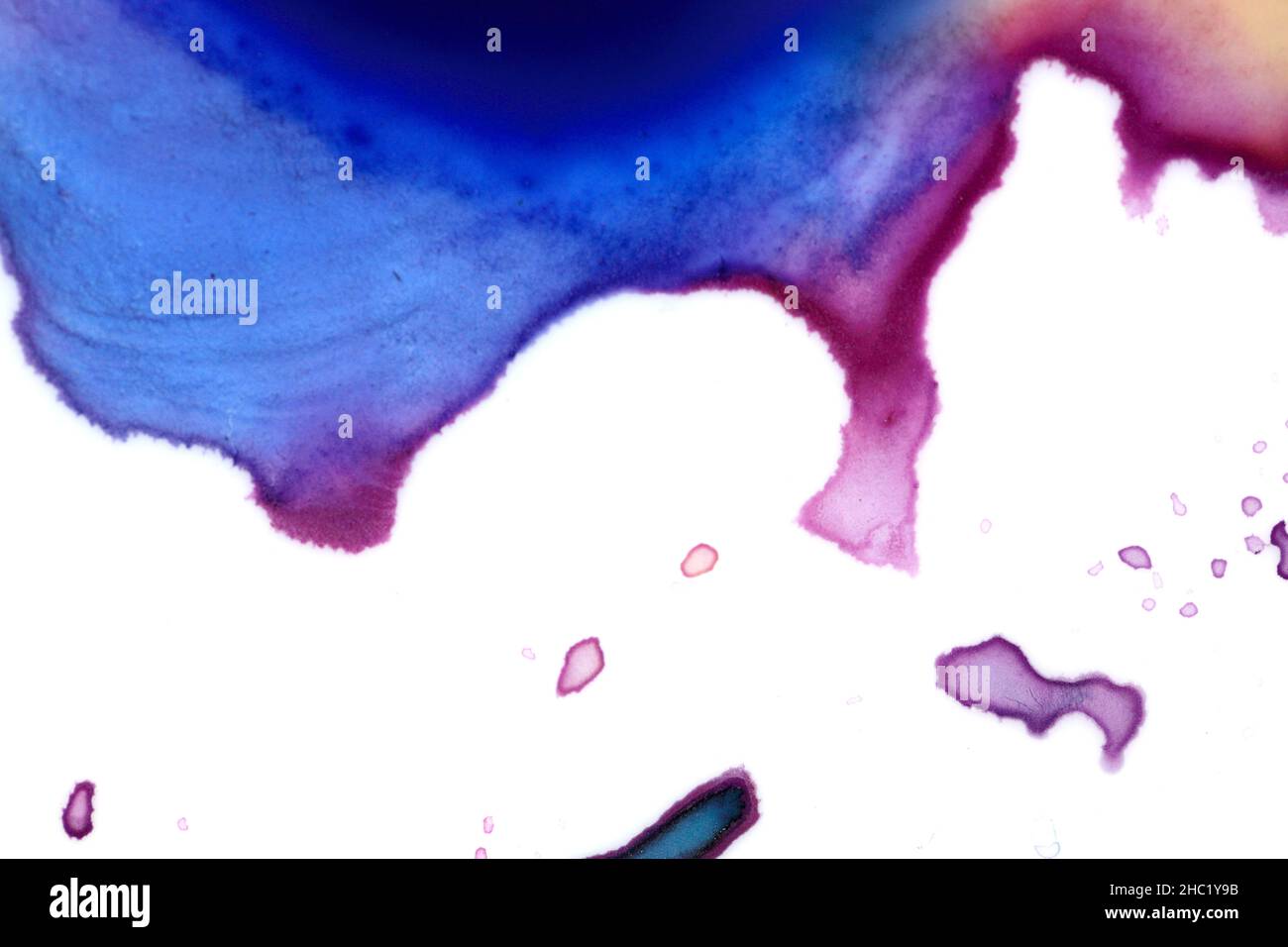 The texture background of water color in the palette Stock Photo - Alamy