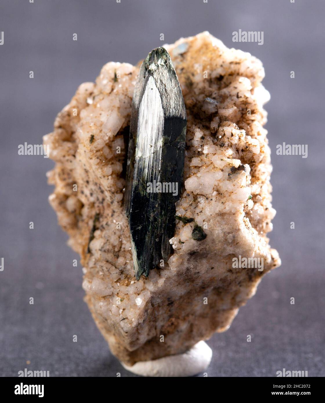 epidote, mineral specimen stone rock geology gem crystal Stock Photo ...