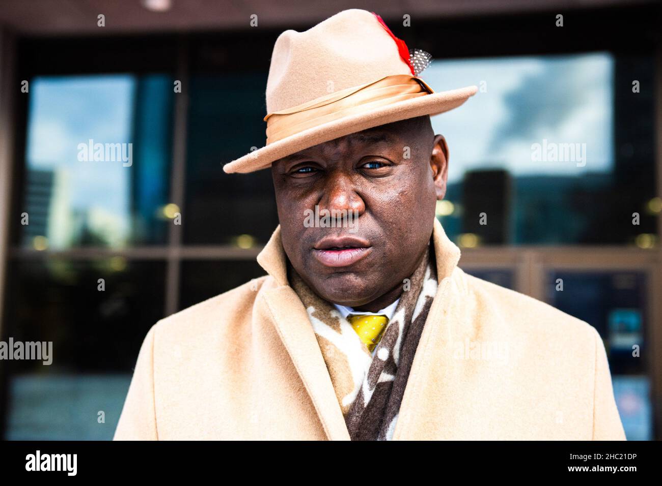 Civil Rights Attorney Benjamin Crump poses for a portrait outside the ...