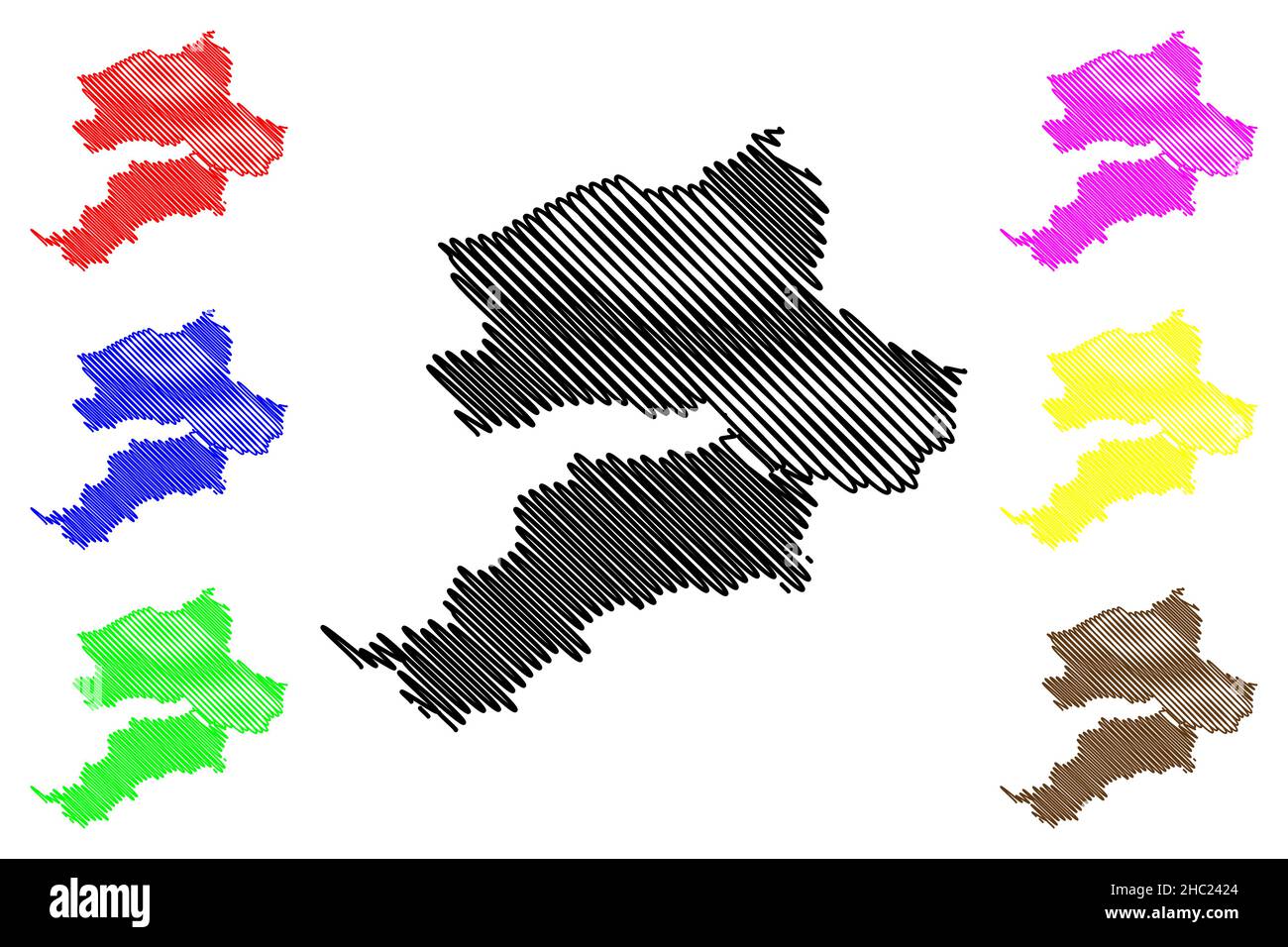 Nandurbar district (Maharashtra State, Nashik Division, Republic of ...