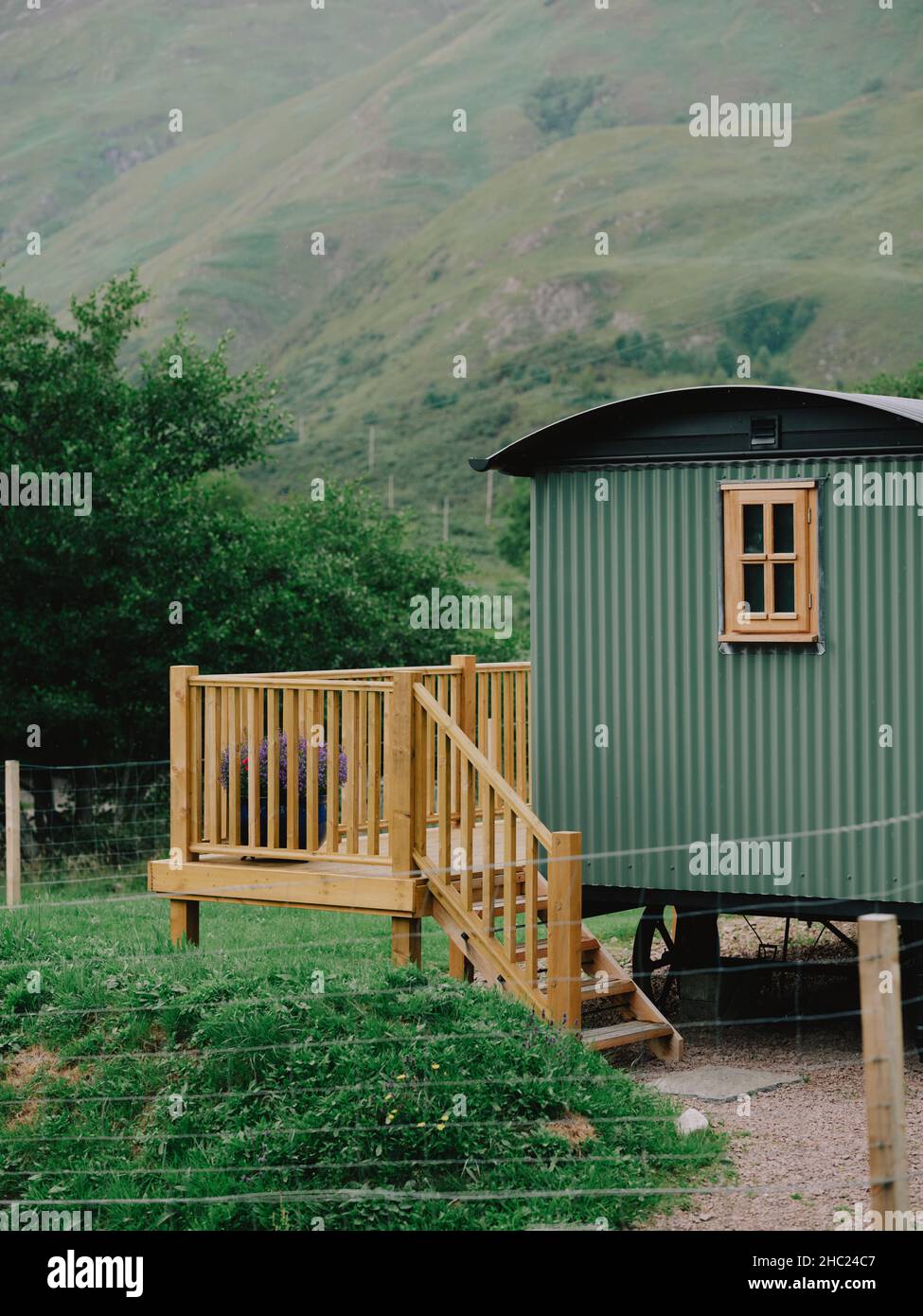 Converted shepherd hut hi-res stock photography and images - Alamy