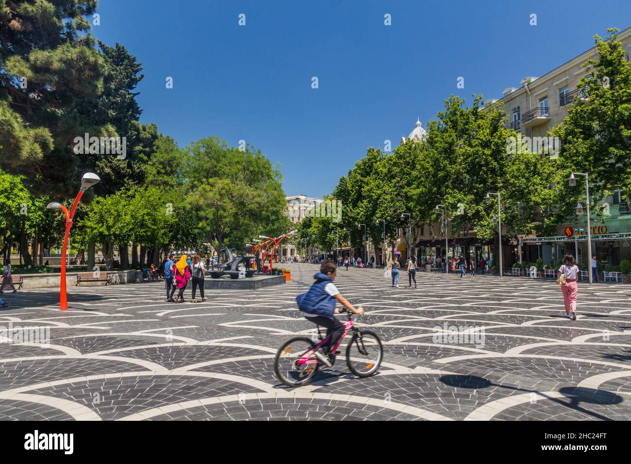 Fountain Square Top View
