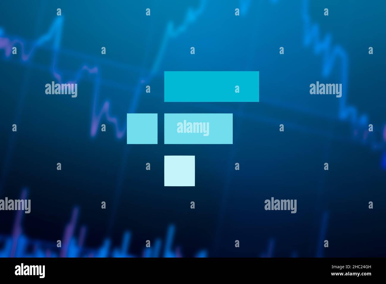FTX Token Cryptocurrency. FTT coin growth chart on the exchange, chart ...